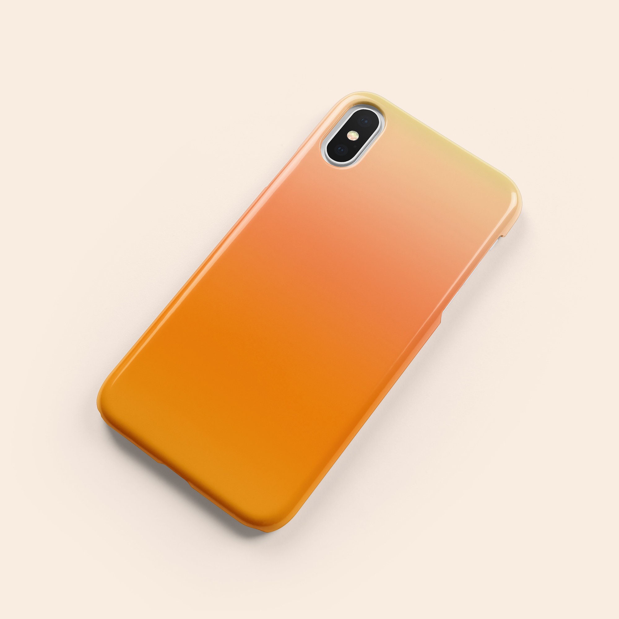 Citrus Gradient Phone Case Orange Gradient iPhone Case | Etsy