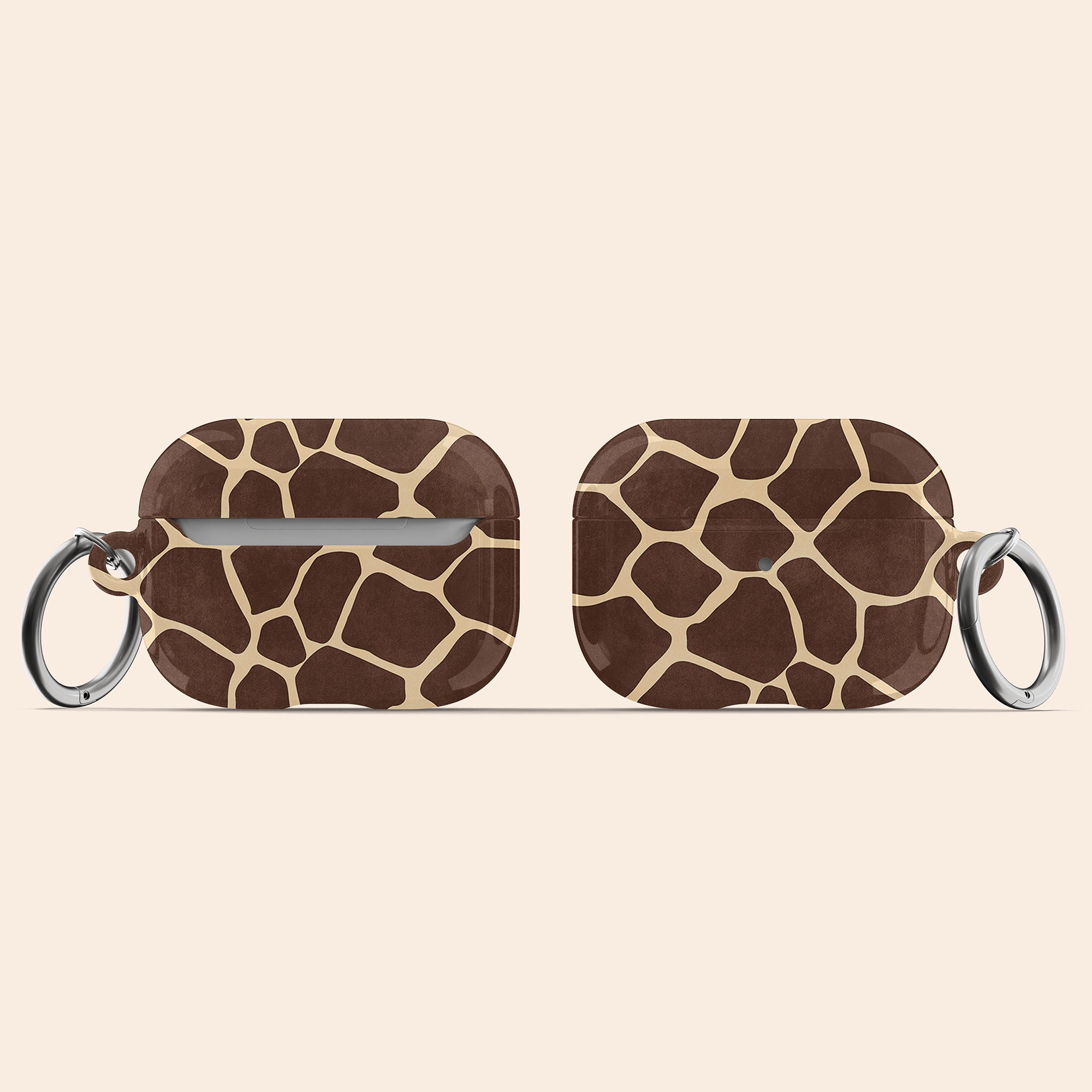 Giraffe Airpods Case Animal Print Airpods Pro Case Brown Protective ...