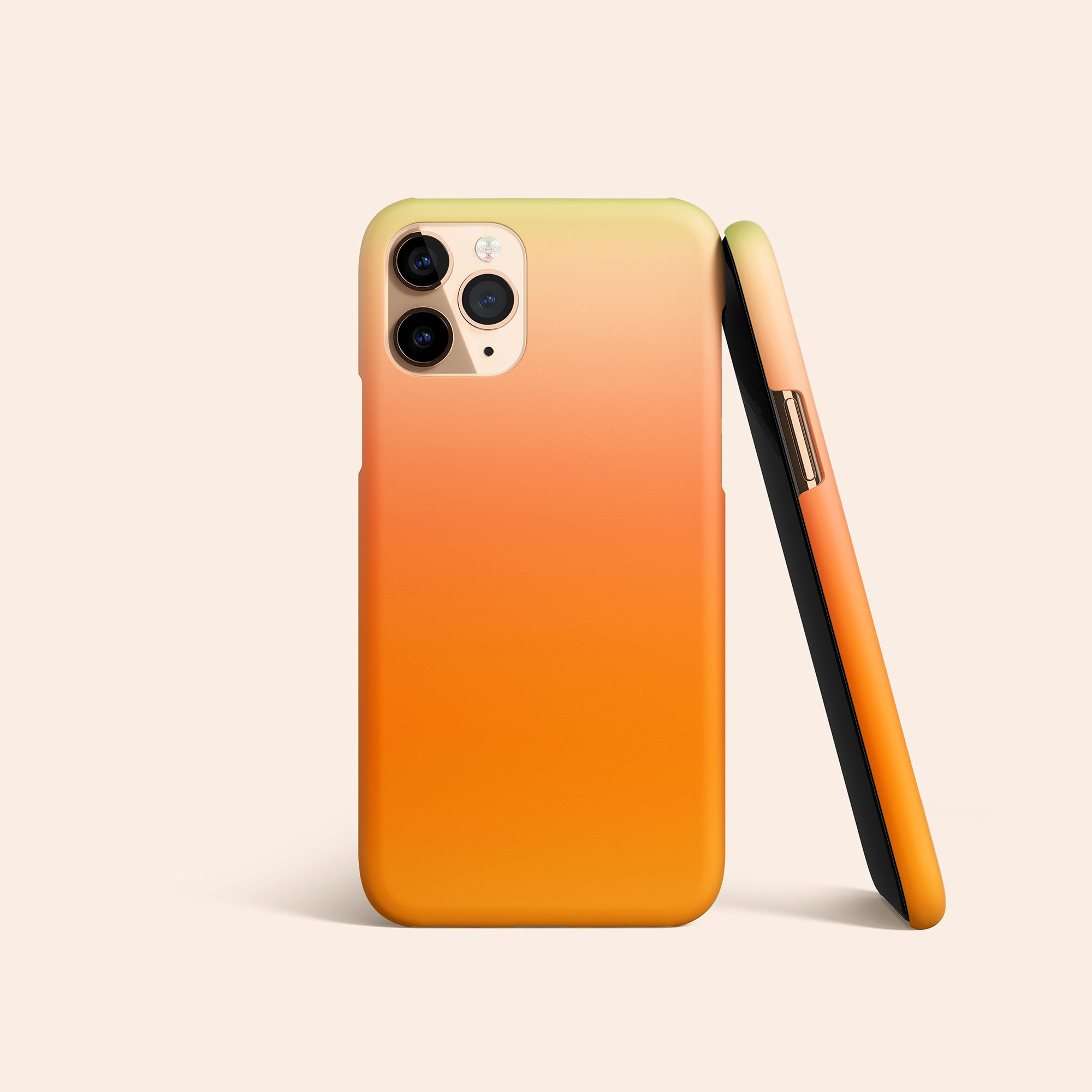 Citrus Gradient Phone Case Orange Gradient iPhone Case | Etsy