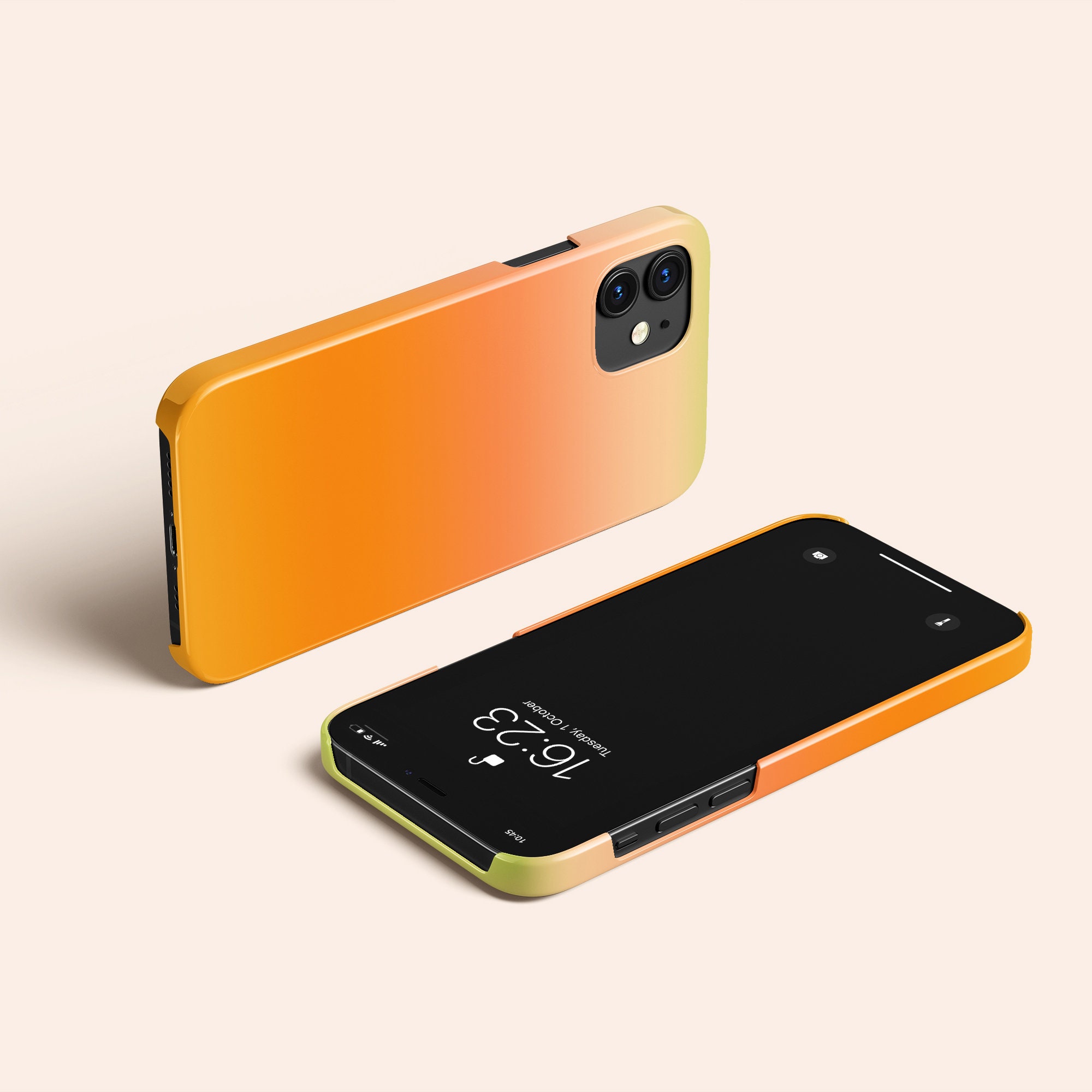 Citrus Gradient Phone Case Orange Gradient iPhone Case | Etsy