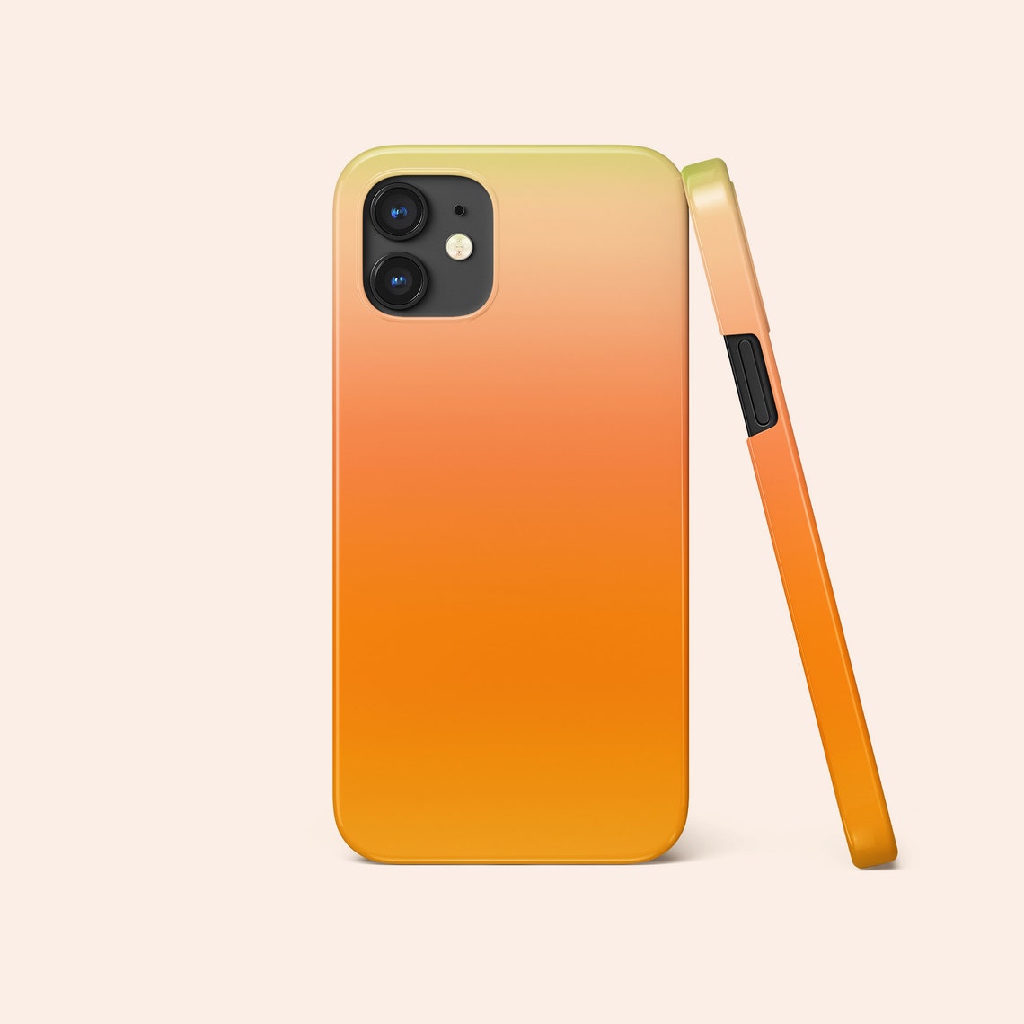 Citrus Gradient Phone Case Orange Gradient iPhone Case | Etsy