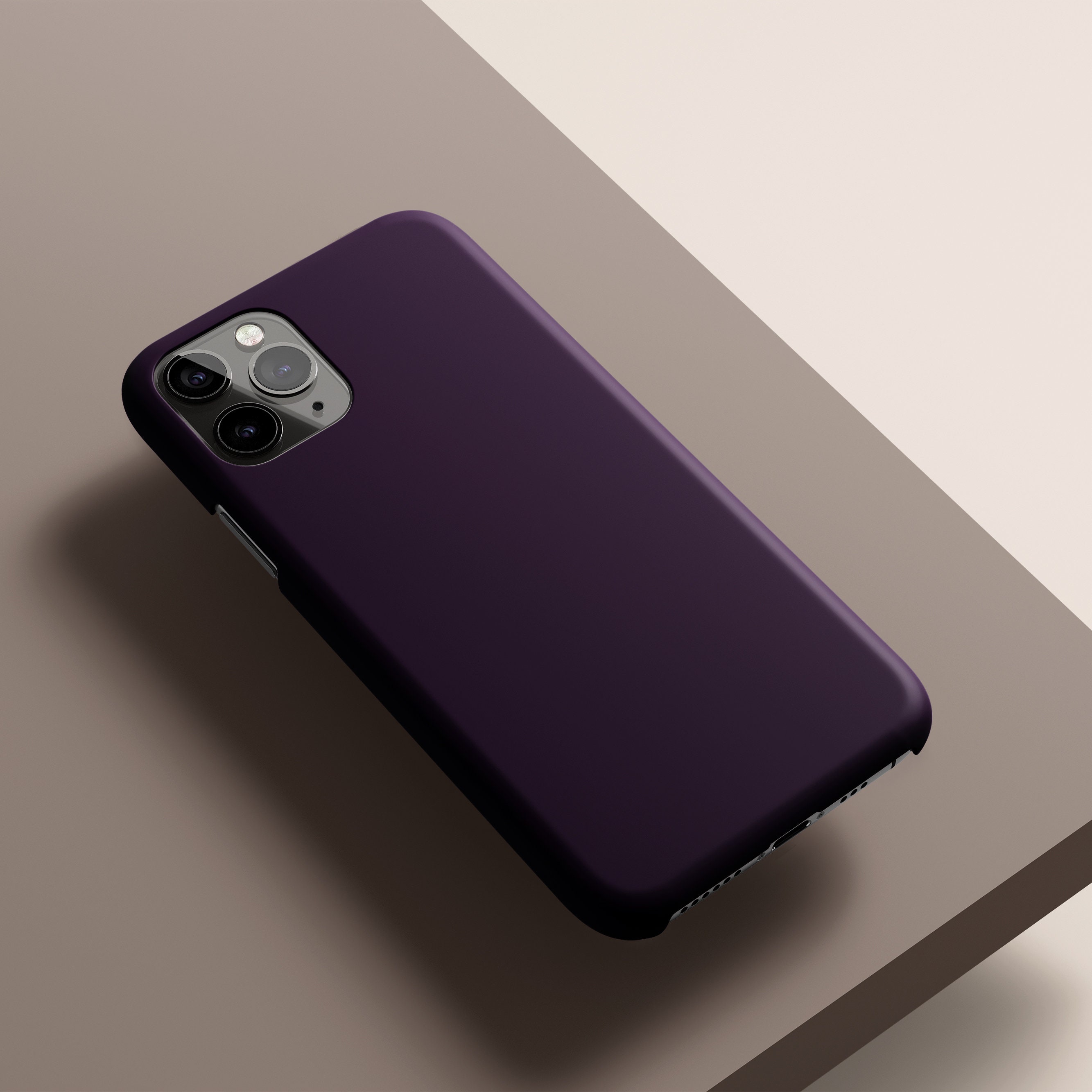 Dark Purple Iphone 13 Case Deep Purple Iphone 12 Case Iphone - Etsy
