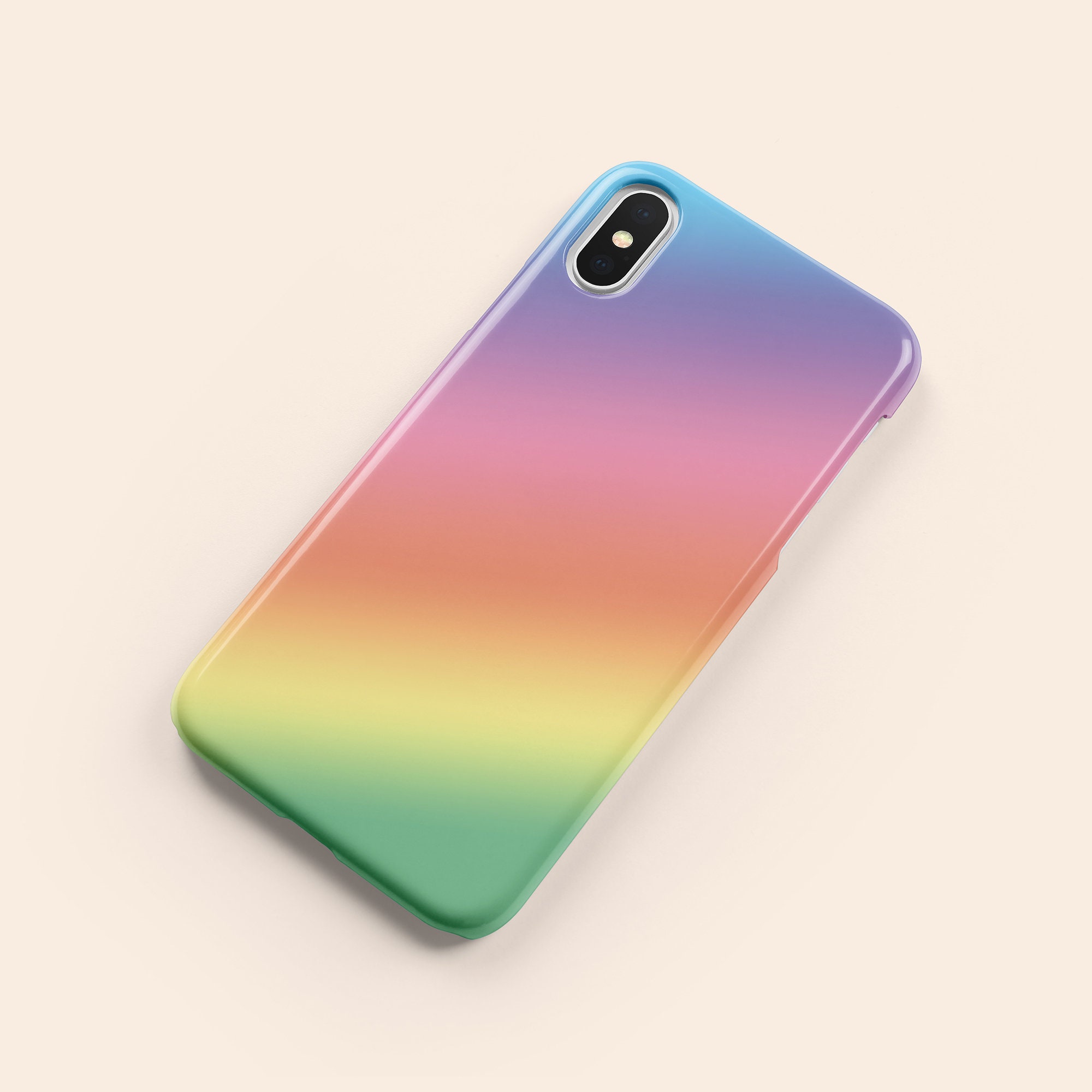 Ombre Pastel Rainbow Phone Case Rainbow Iphone 12 Pro Case - Etsy UK