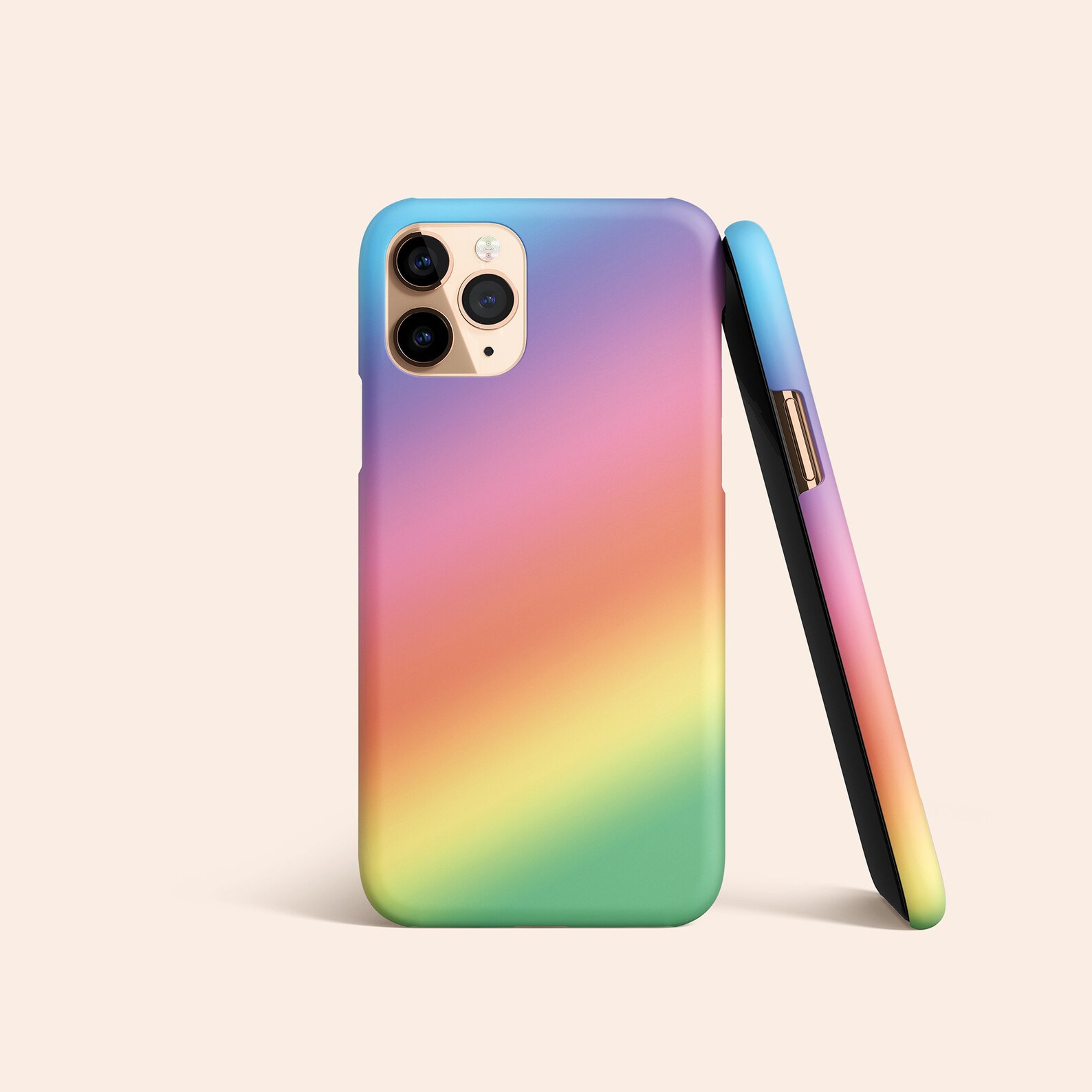 Ombre Pastel Rainbow Phone Case Rainbow Iphone 12 Pro Case - Etsy UK