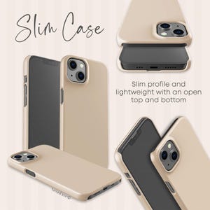 Cherry Red Phone Case, Solid Color iPhone 15 Case, Minimalistic iPhone ...