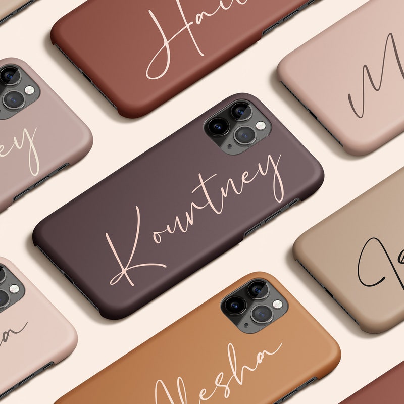 Cursive Script iPhone - Etsy