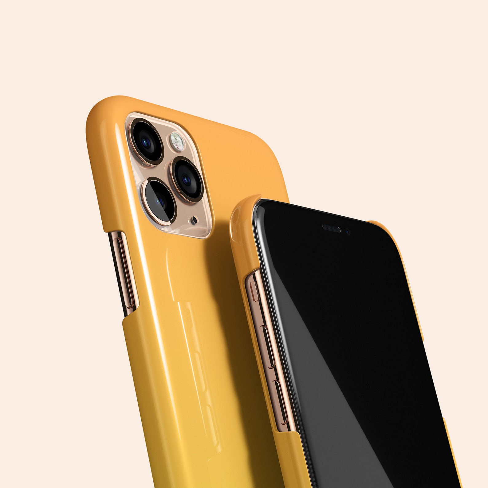 Mango Yellow Phone Case Ombre Iphone Case Yellow Iphone 12 - Etsy