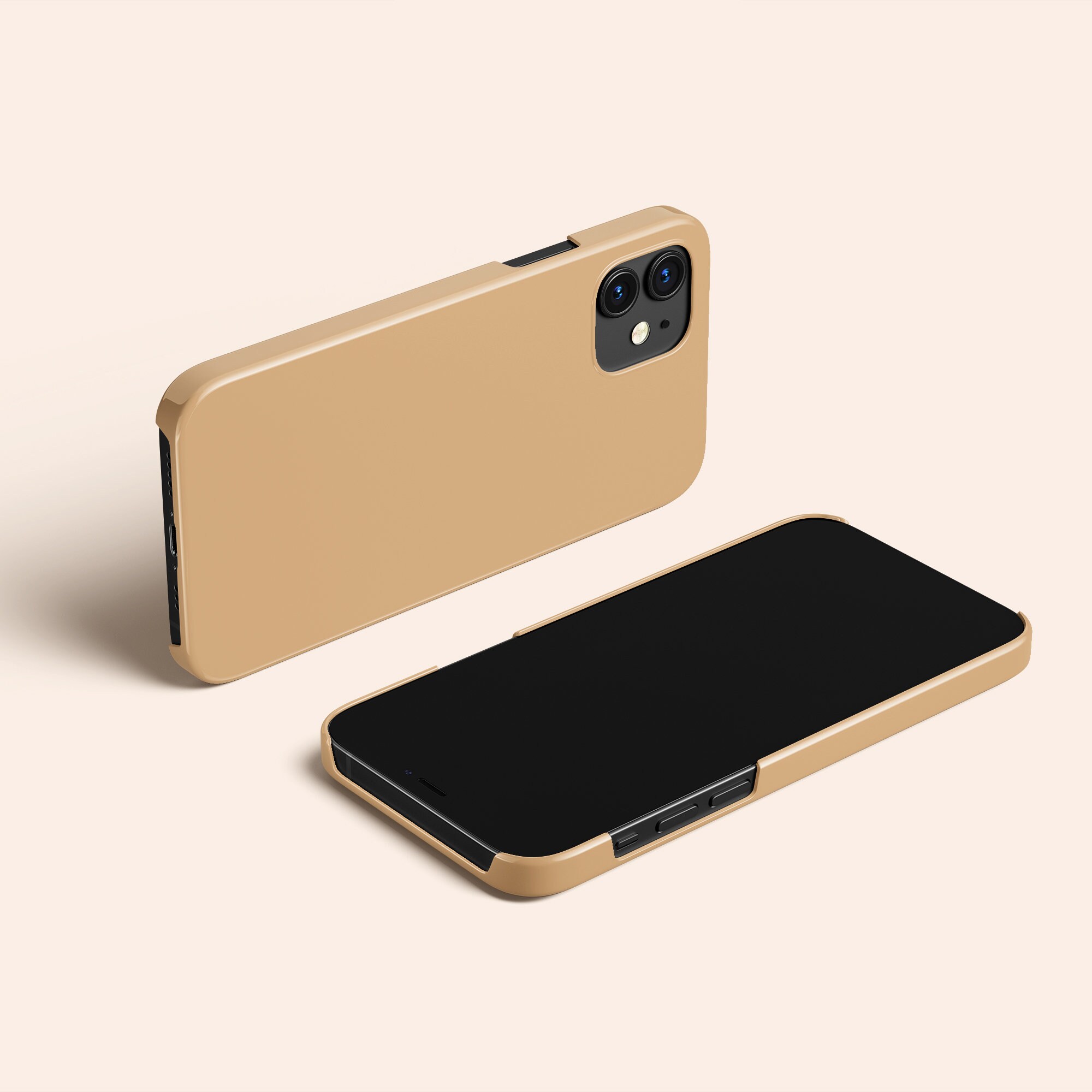 Maple Cream Phone Case Light Caramel Brown Iphone 13 Case - Etsy