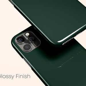 Dark Green Phone Case, Forest Green iPhone 12 Case, Emerald Green ...