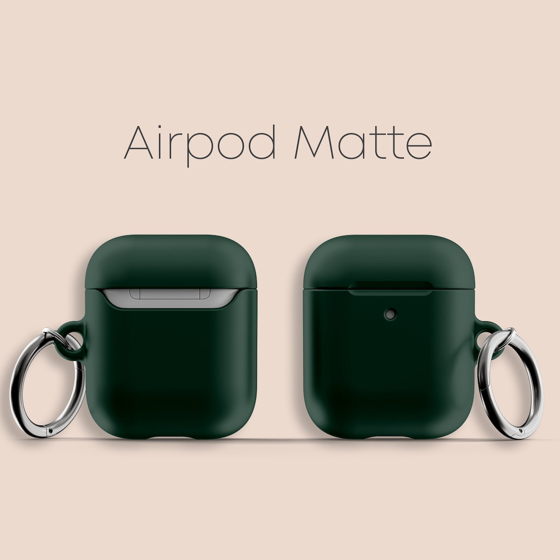 Dark Green Airpods Pro Case Forest Green Airpods Cover Protective Case ...