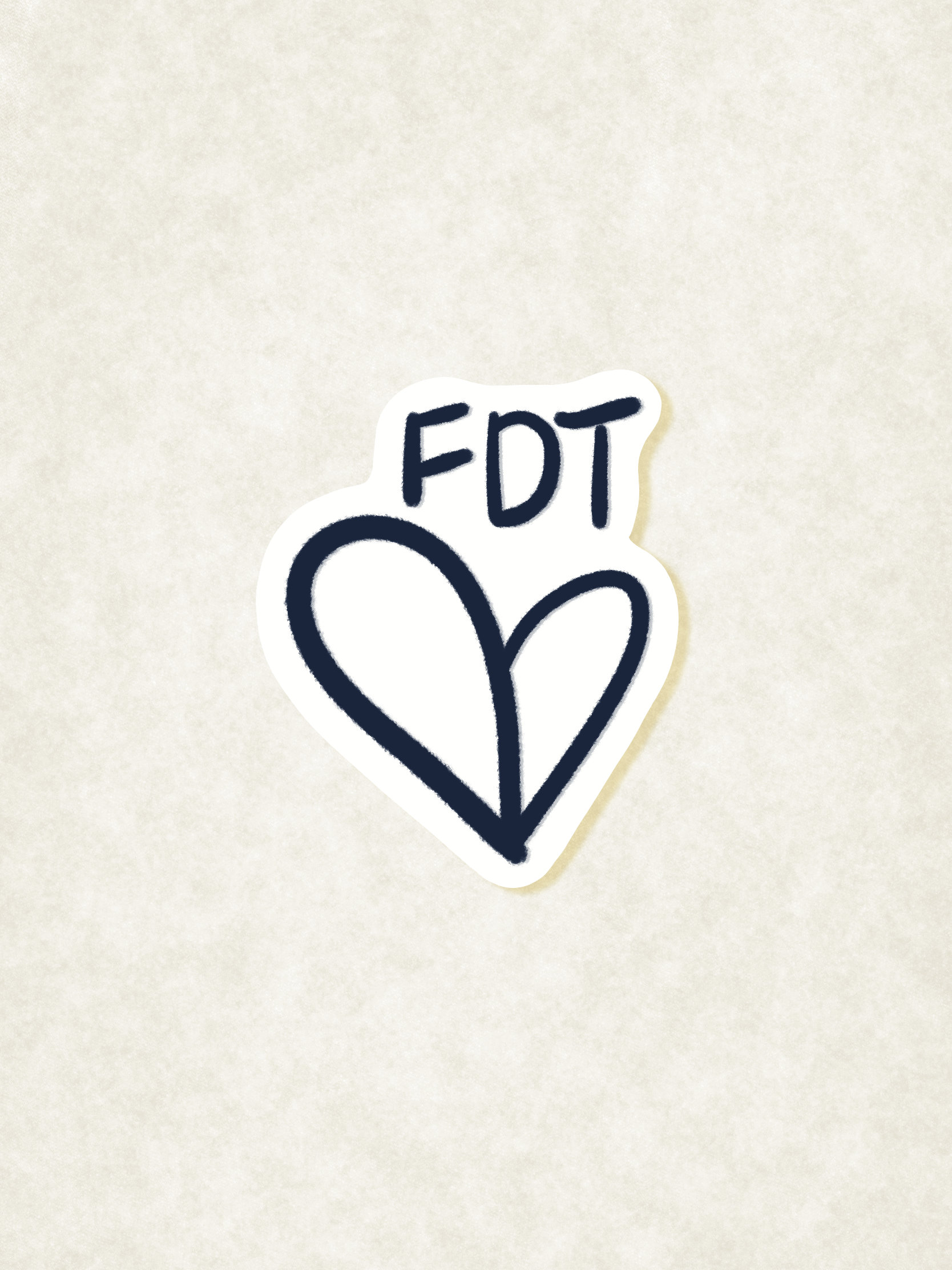 FDT Waterproof Vinyl Sticker | Etsy