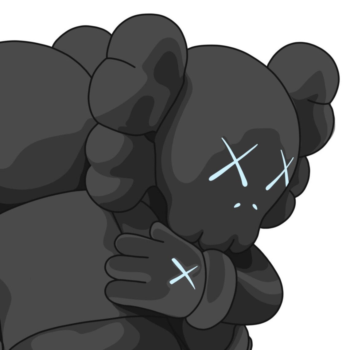 Ice Cold Kaws Hug | Etsy