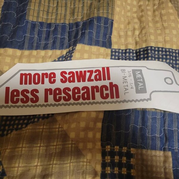 Sawzall Dildo - Etsy
