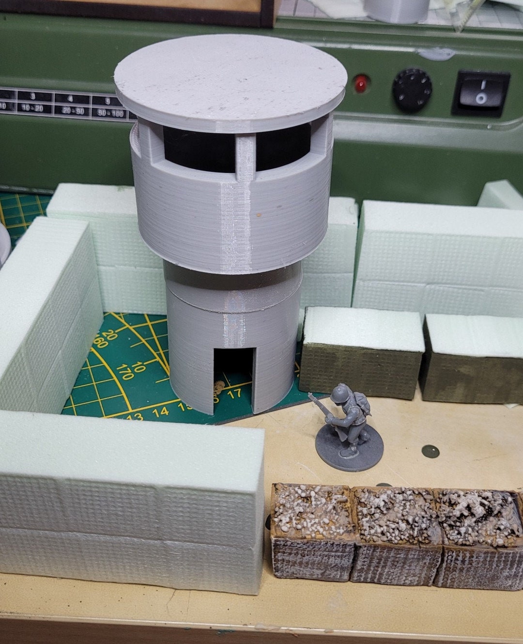 28 Mm 1/35 1/72 Watchtower Concrete Watchtower Afghanistan - Etsy Australia