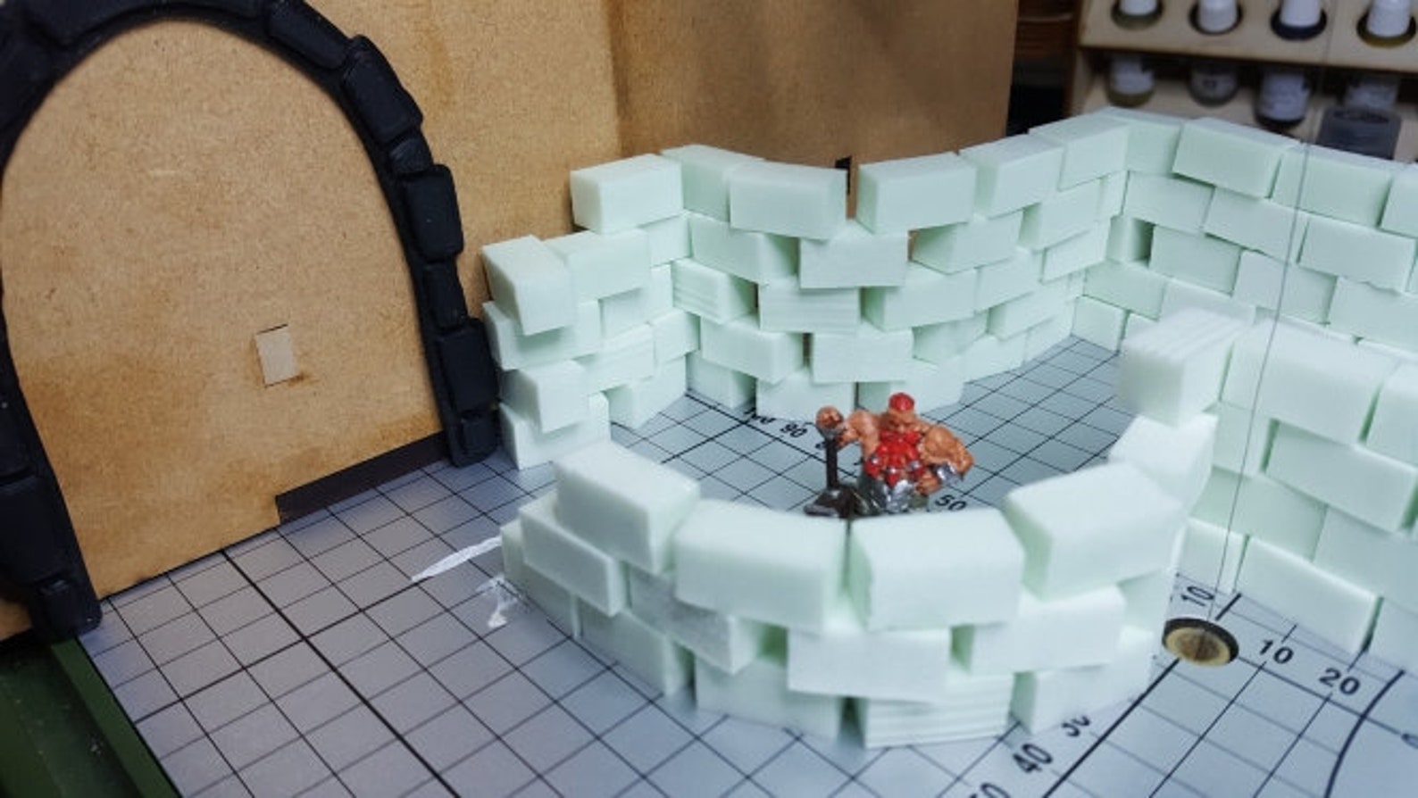 100 Styrodur Brick XPS Foam Bricks Dungeon Warhammer - Etsy