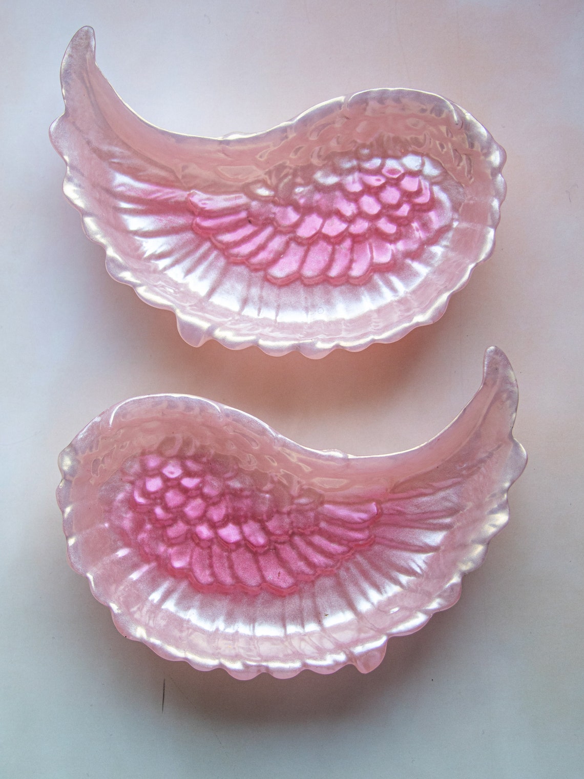 Angel Wings Tray Set of two Wings Trinket Dish Wings | Etsy