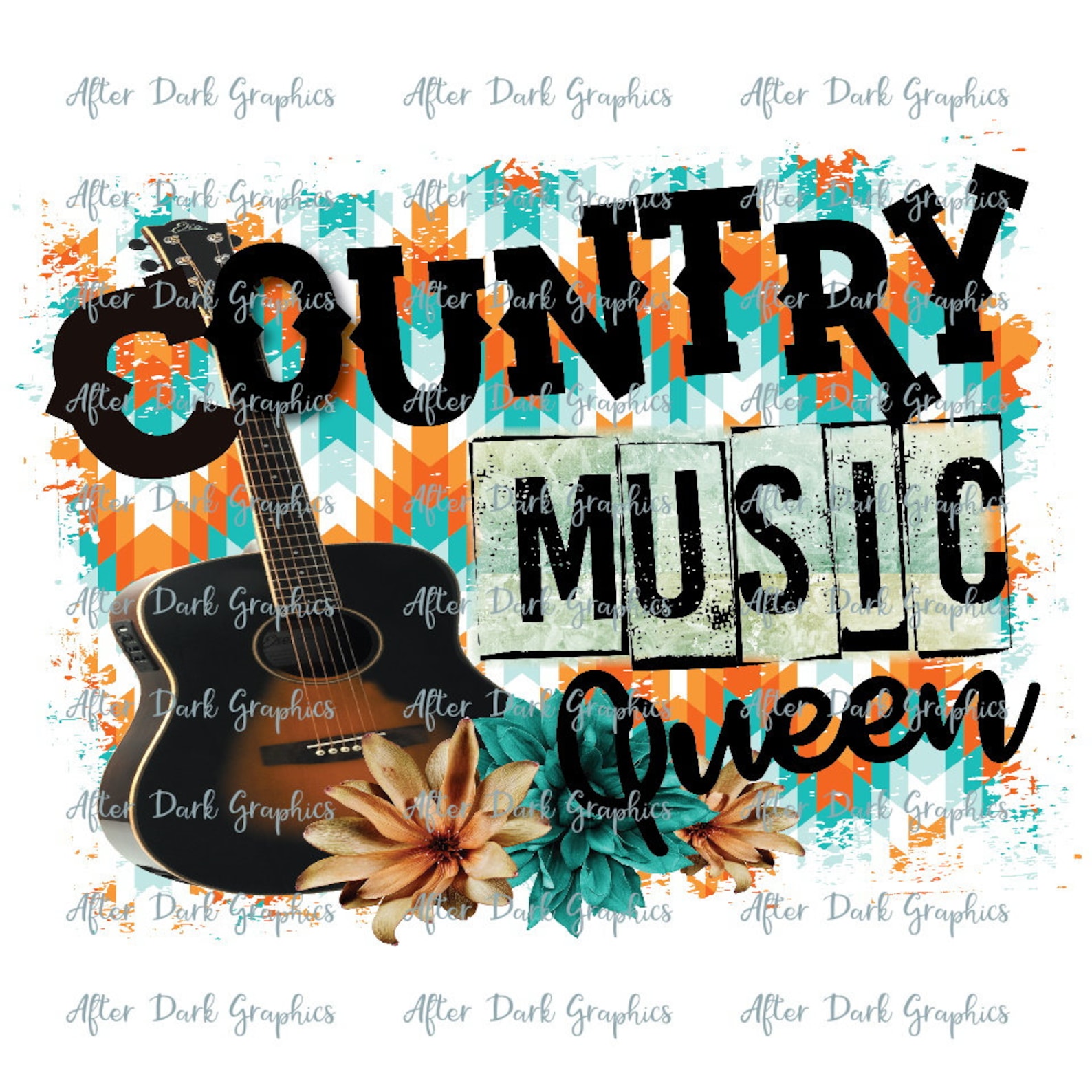Country Music Queen Sublimation Design Country Girl Print - Etsy