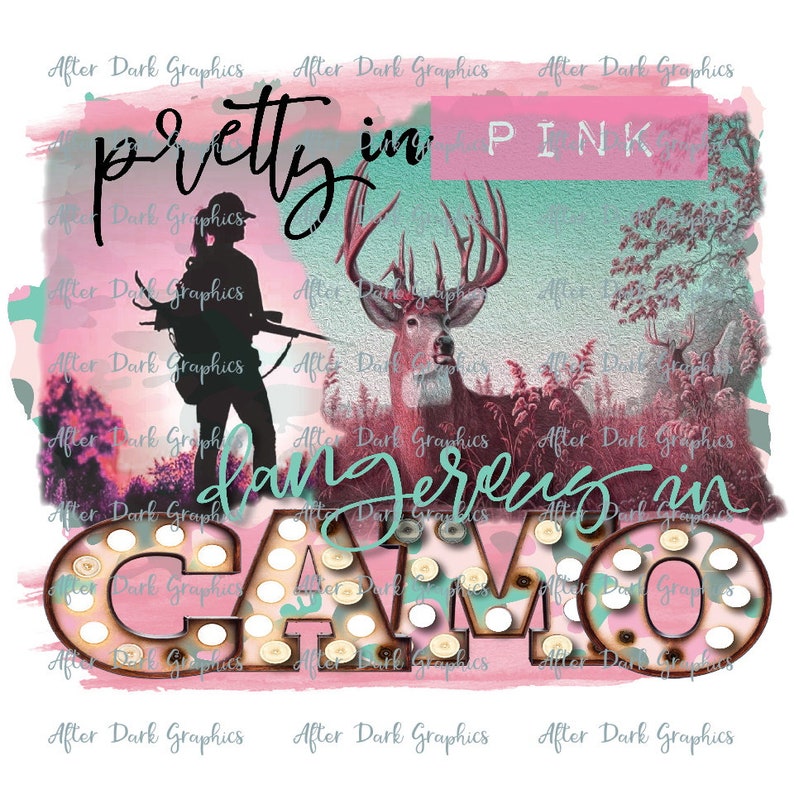 Deer Sublimation Design Hunting PNG Design Printable Design - Etsy Canada