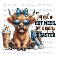 Hot Mess Glam Skull PNG - Etsy