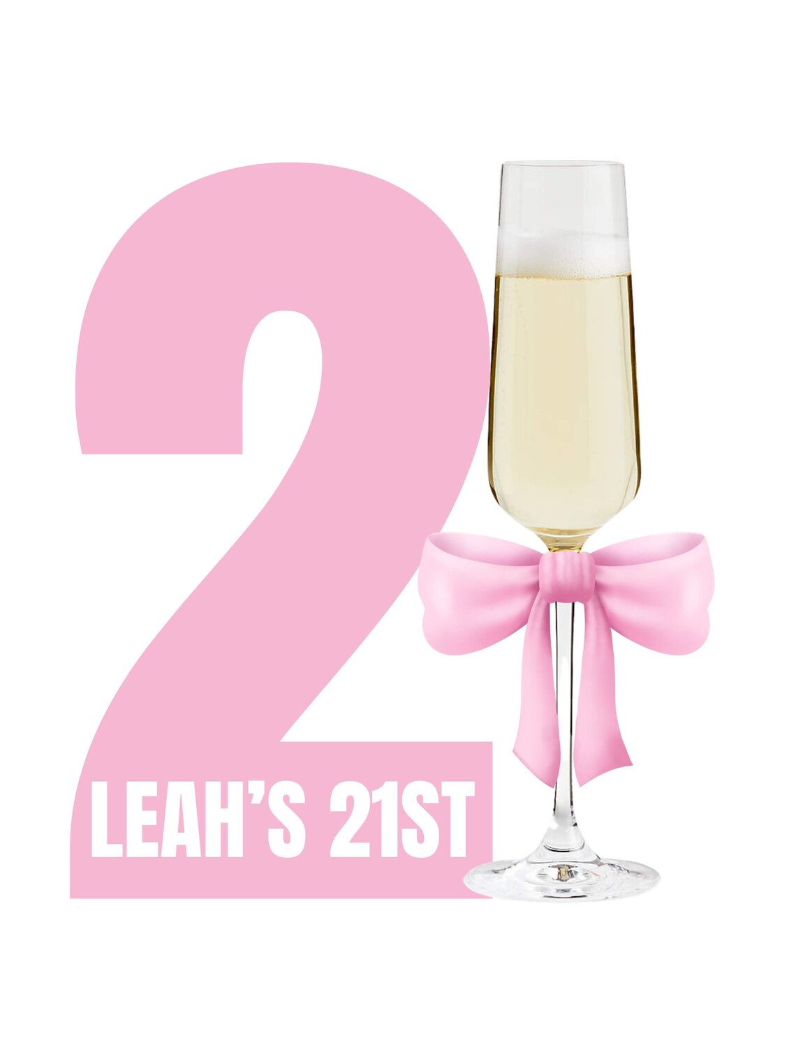 Custom 21st Birthday Sign Digital Download - Etsy