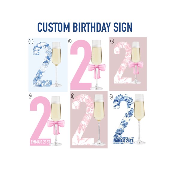 21st Birthday Sign - Etsy