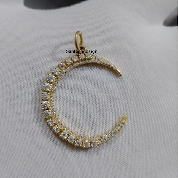 Crescent Moon Jewelry - Etsy