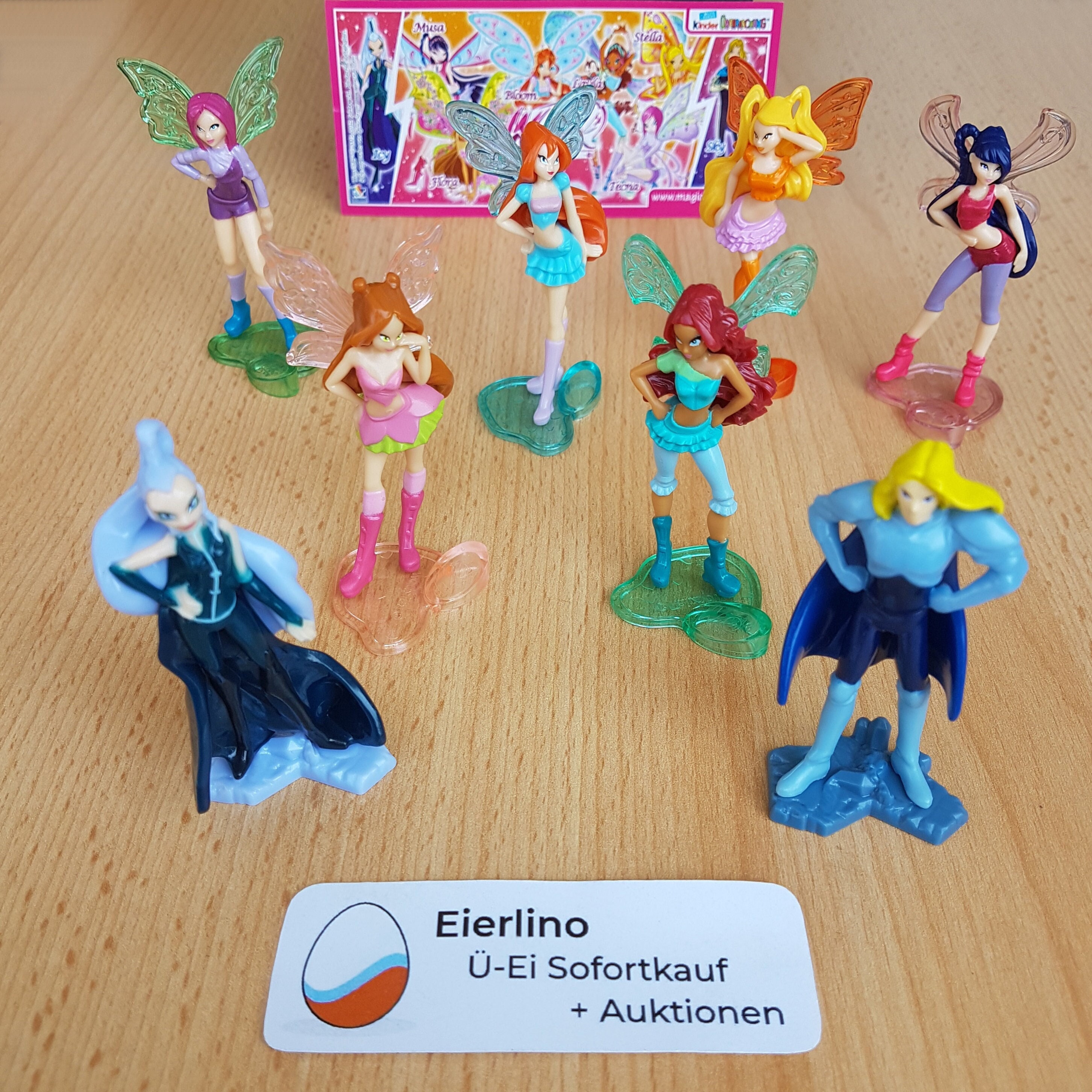 WINX CLUB Beautiful Full FIGURINES Dolls Collector Set - Etsy Hong Kong