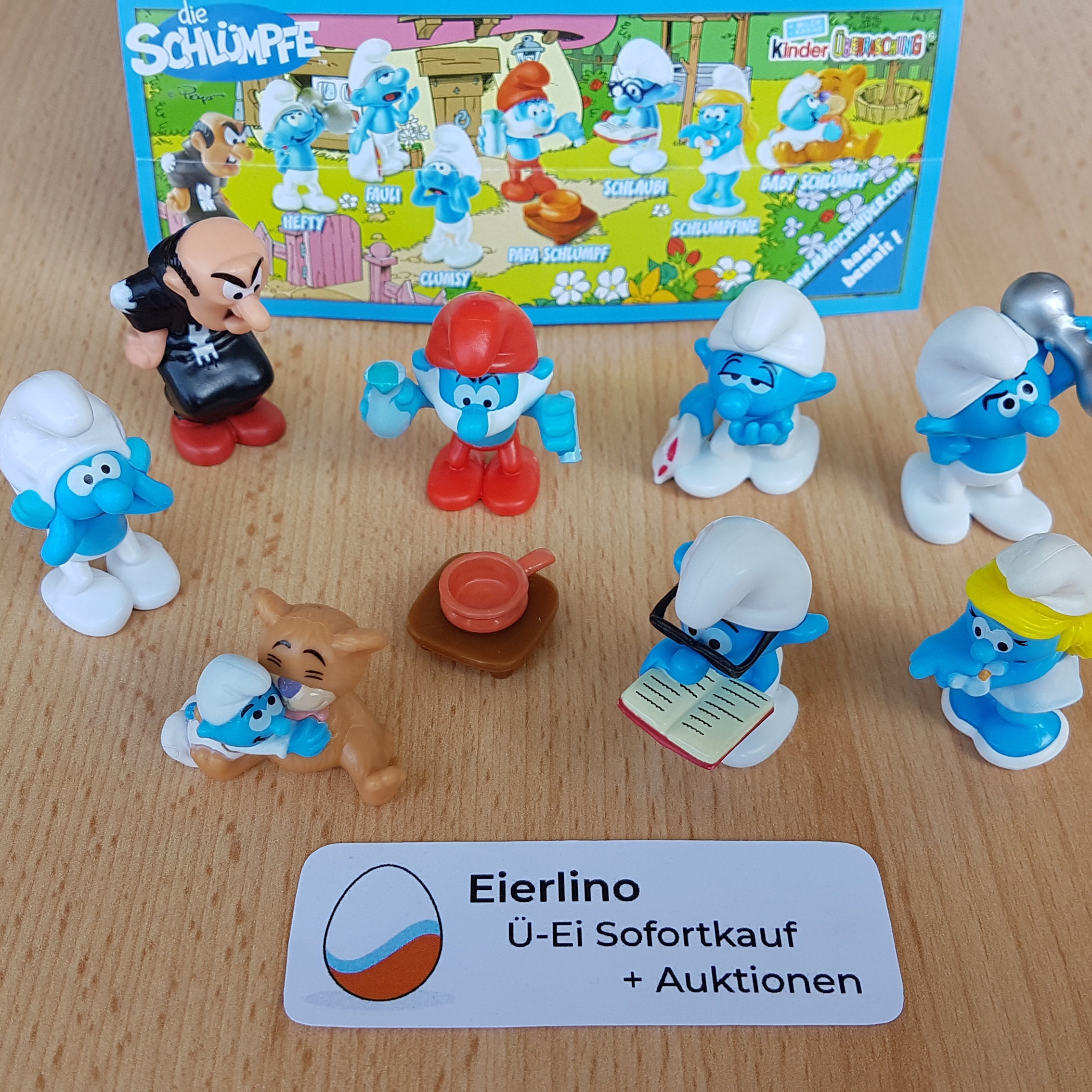 SMURFS VILLAGE Kinder Surprise Germany 1.5 inch miniature | Etsy