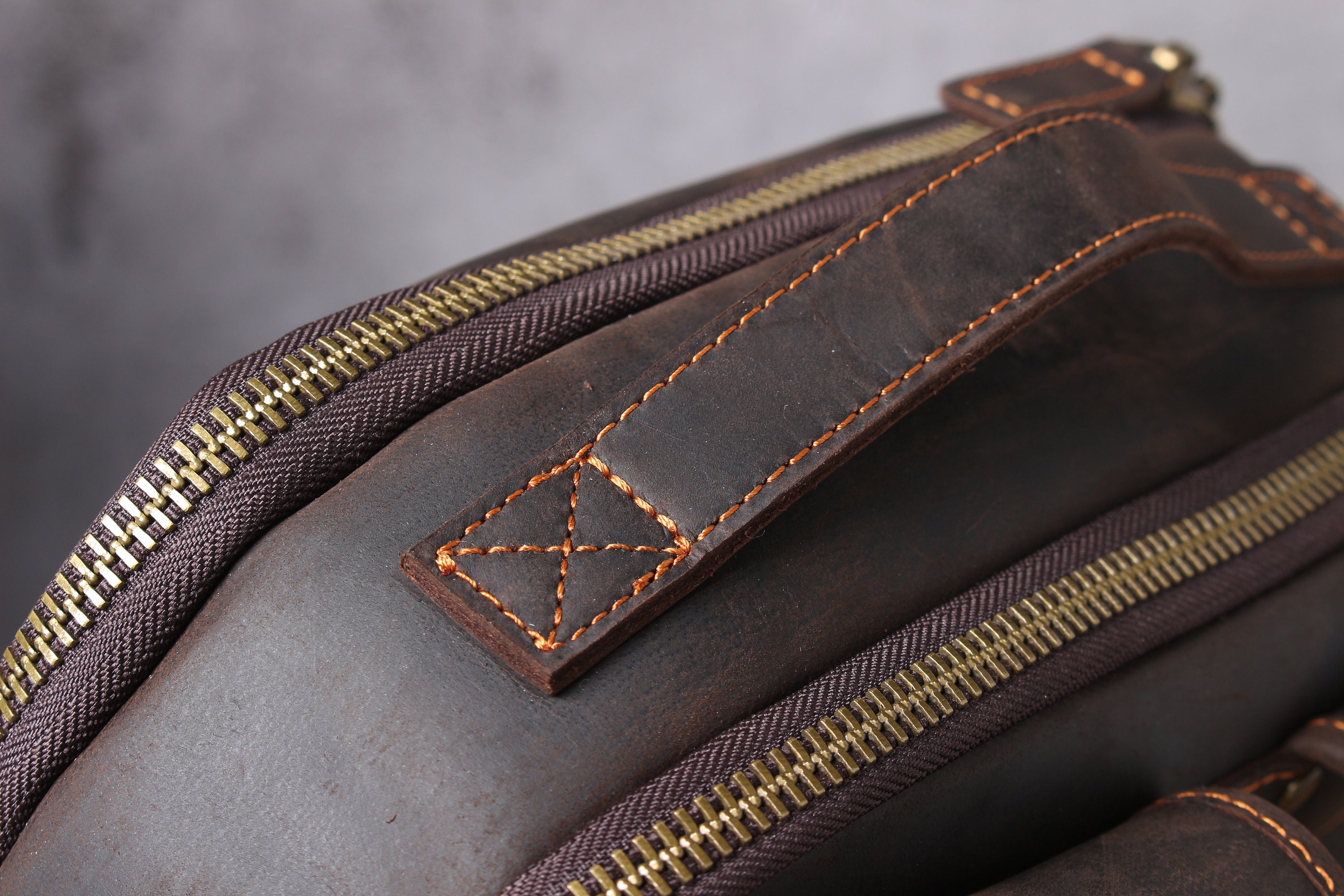 Personalized Leather Backpack Full Grain Leather Backpack - Etsy