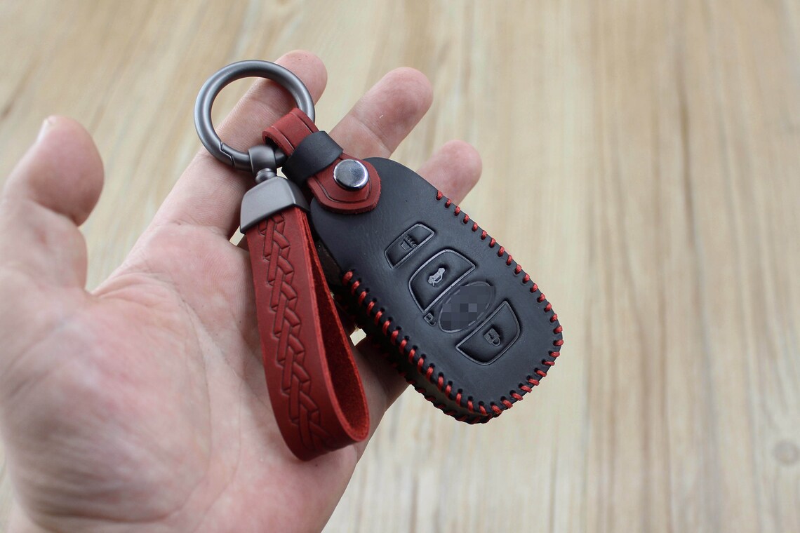 Leather Car Key Fob Cover Remote Key Case Leather Key Case - Etsy
