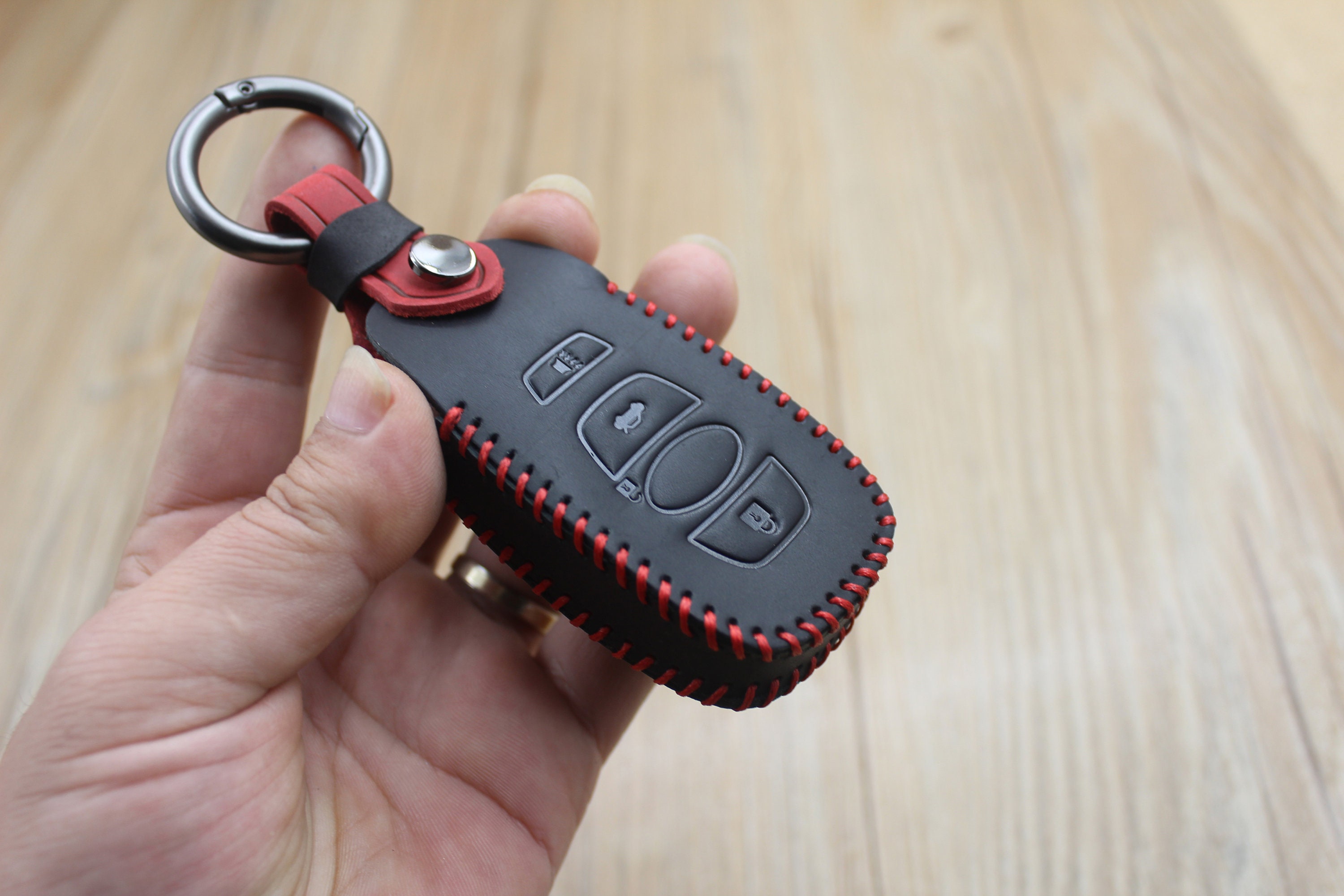 Leather Car Key Fob Cover Remote Key Case Leather Key Case | Etsy