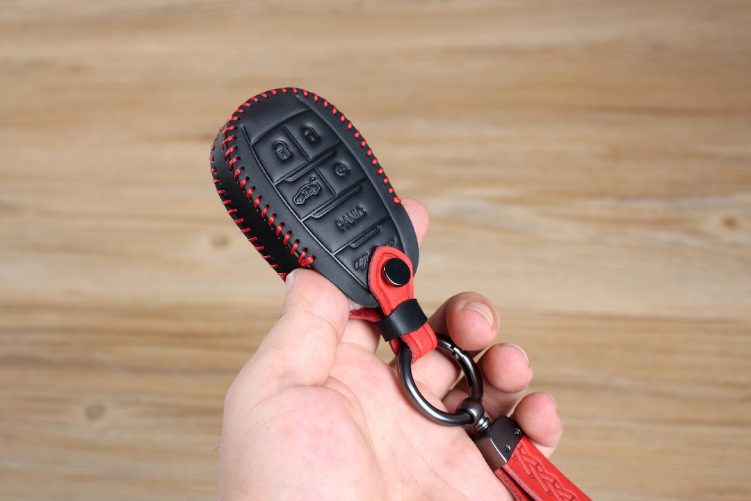 Leather Key Fob Cover: Alfa Romeo Giulia, Stelvio, Tonale - Etsy