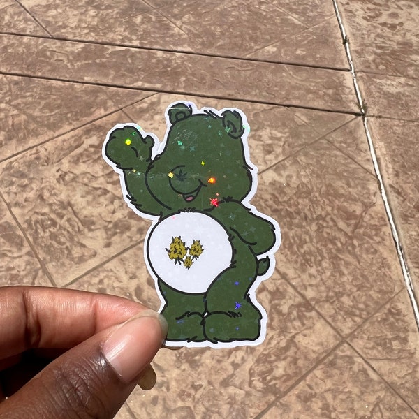 Weed Care Bear - Etsy