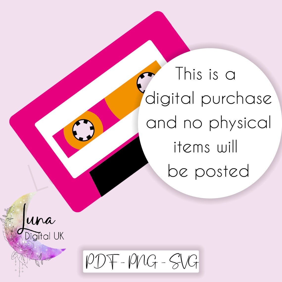 Cassette Tape SVG Retro SVG Music SVG Card Making Svg Cut | Etsy