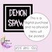 Goth SVG, Demon Spawn SVG PNG Pdf, Sarcastic Word Svg Cut Files, Goth ...