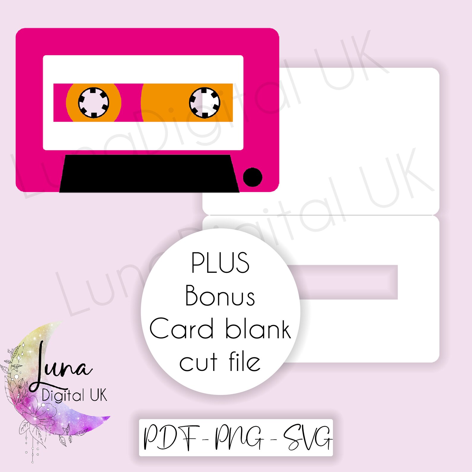 Cassette Tape SVG Retro SVG Music SVG Card Making Svg Cut - Etsy