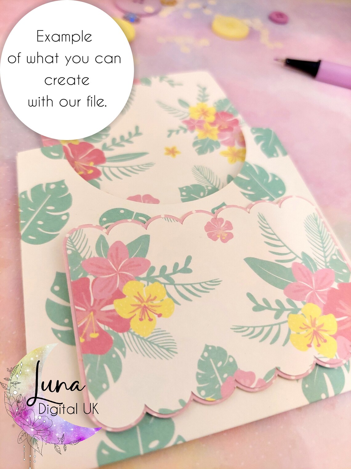 Mini Envelope SVG Cut File for Cricut, Make You Own Envelopes for ...