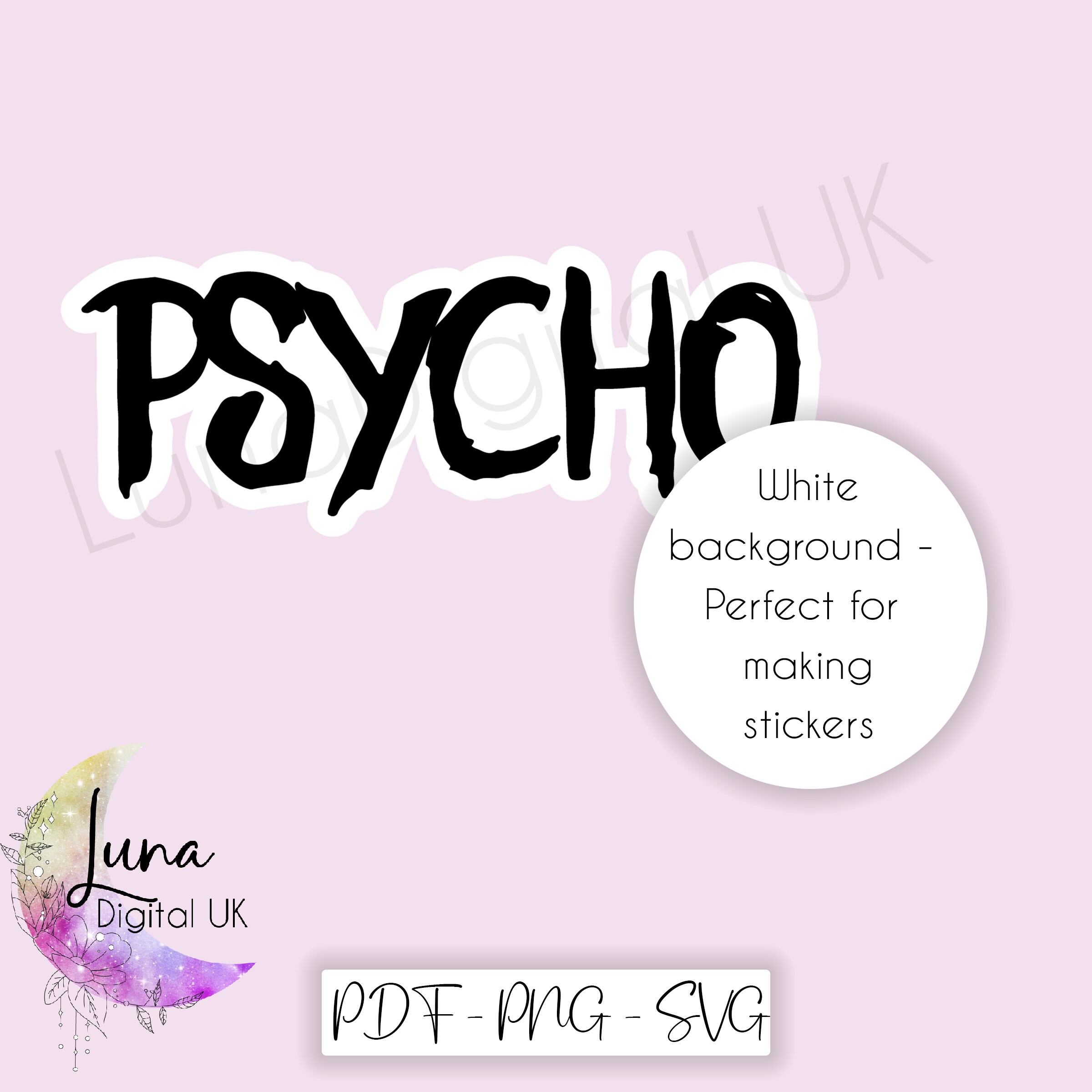 Dark Humor Sticker Svg Png Pack, Goth Sticker Png Bundle, 12 Sticker ...