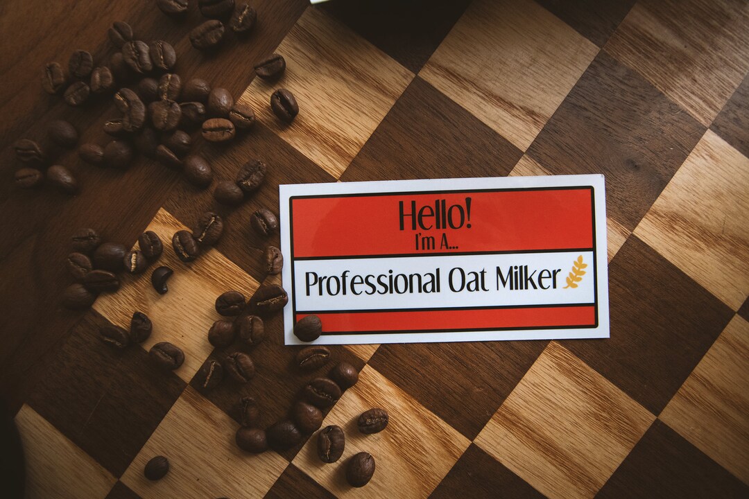 Autocollant professionnel de oatmilker - Etsy France