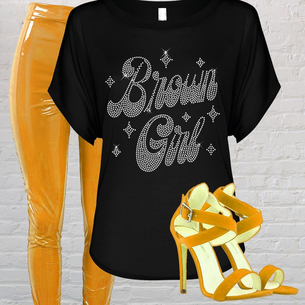 Brown Girl Svg Rhinestones Svg Girl Rhinestone Svg Black - Etsy Ireland