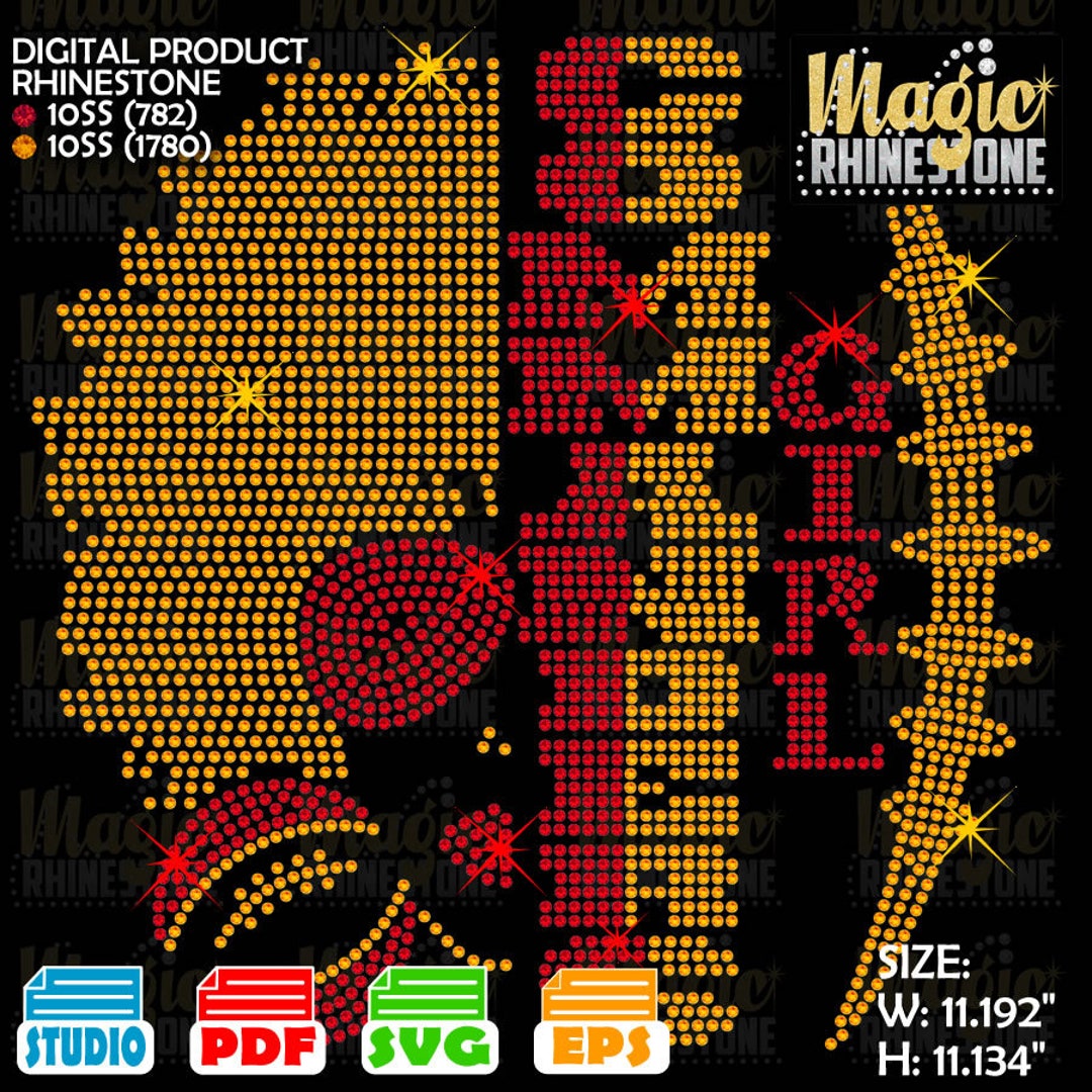 Commanders Girl Rhinestone, Football Rhinestone Svg, Commanders Woman ...