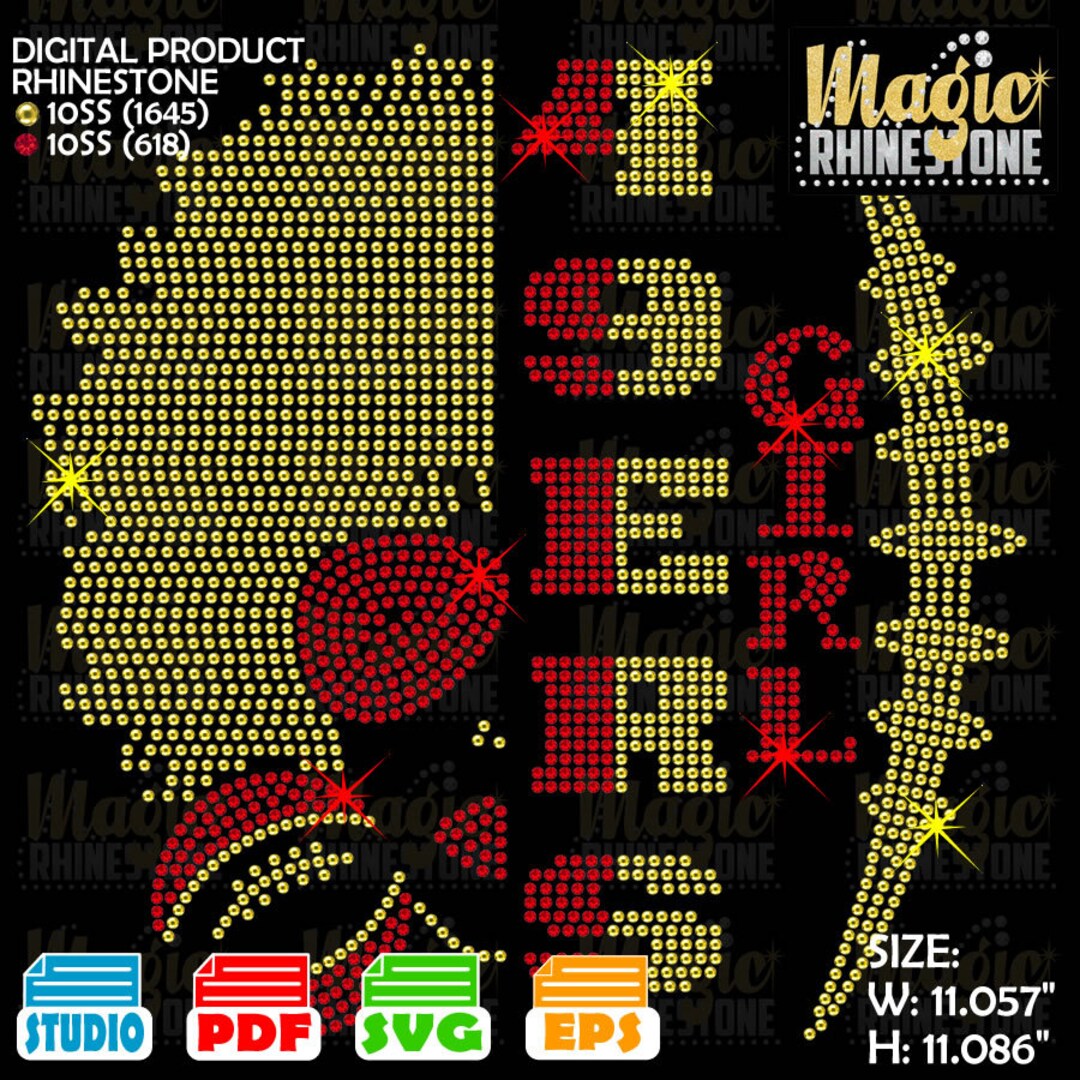 49 Ers Girl Rhinestone, Football Rhinestone Svg, 49 Ers Woman Svg, 49 ...