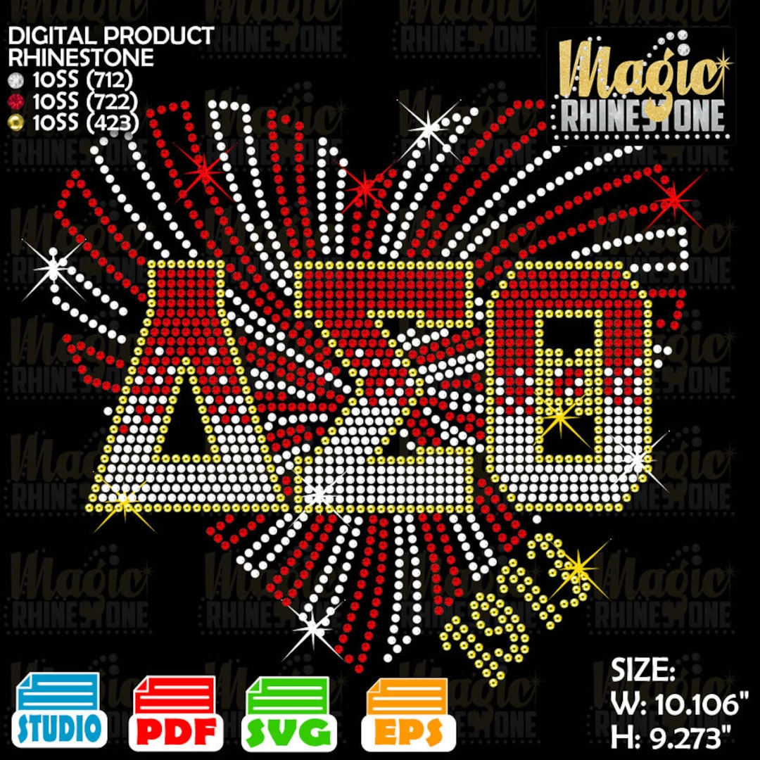 Delta Sigma Theta Rhinestone, Dst 1913 Rhinestone Svg, Dst Sorority Svg ...