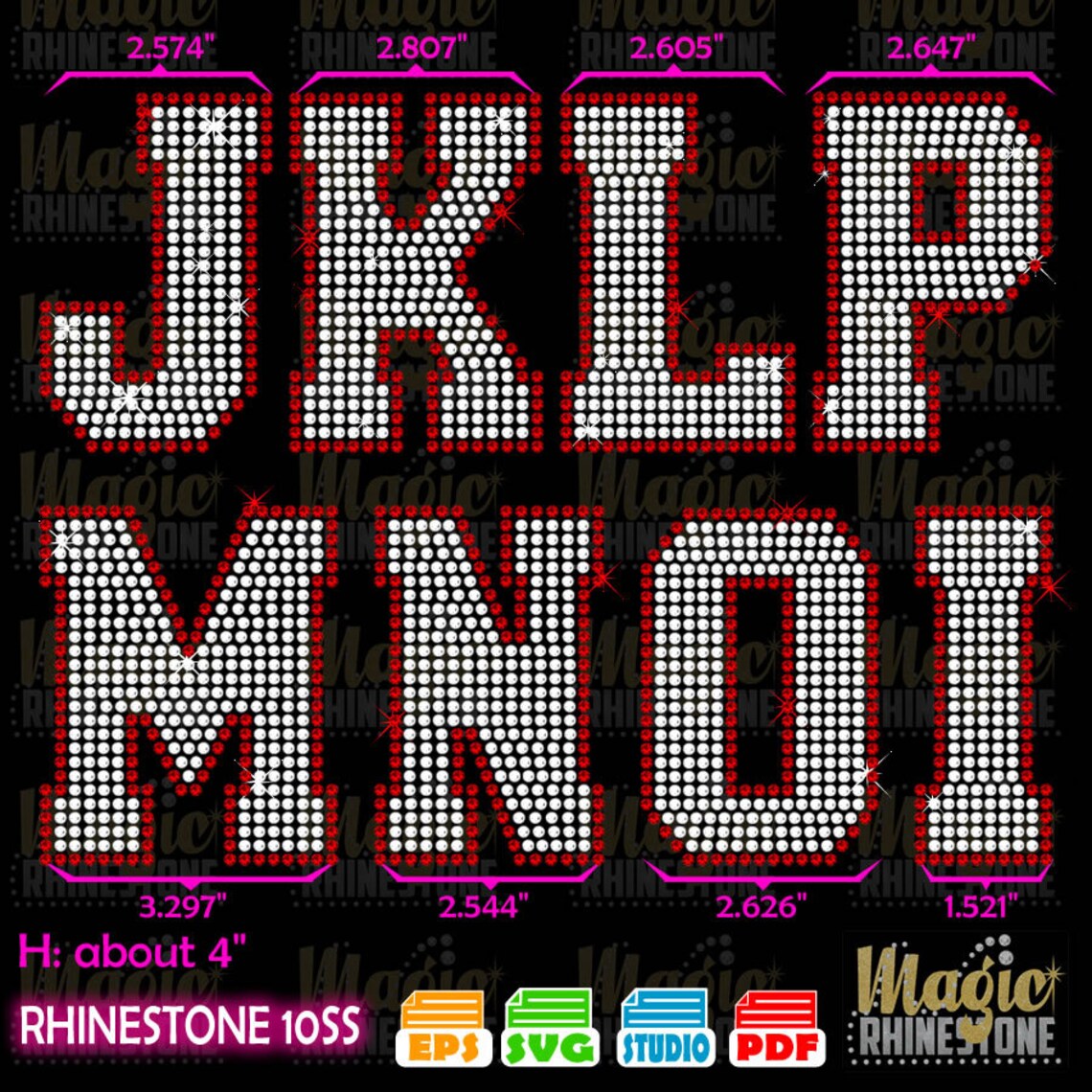 Rhinestone Template Font TTF Rhinestone University Font Svg - Etsy