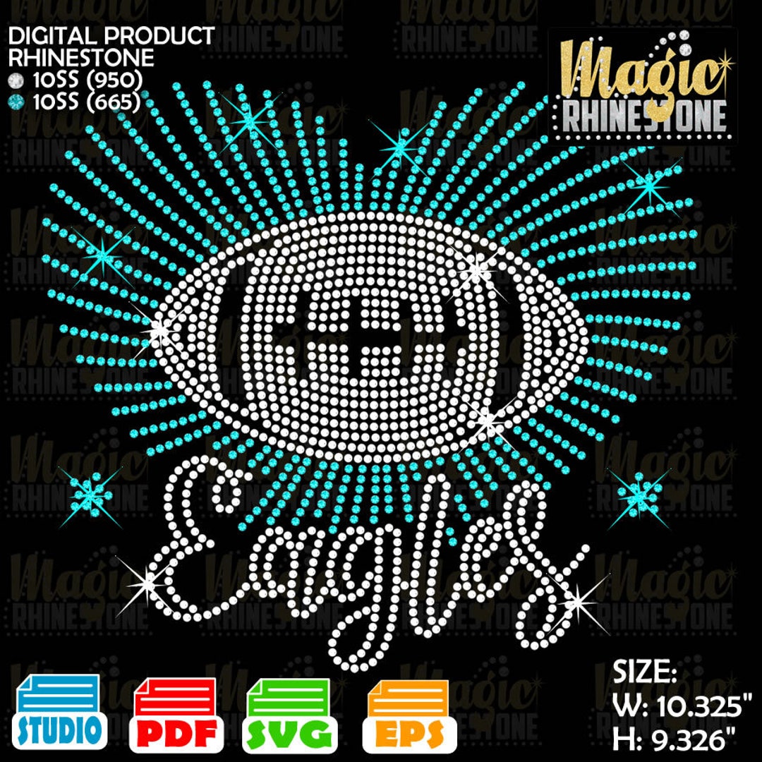 Eagles Ball Rhinestone, Football Rhinestone Svg, Eagles Hearts Svg, Eagles Lovers Svg, Eagles ...