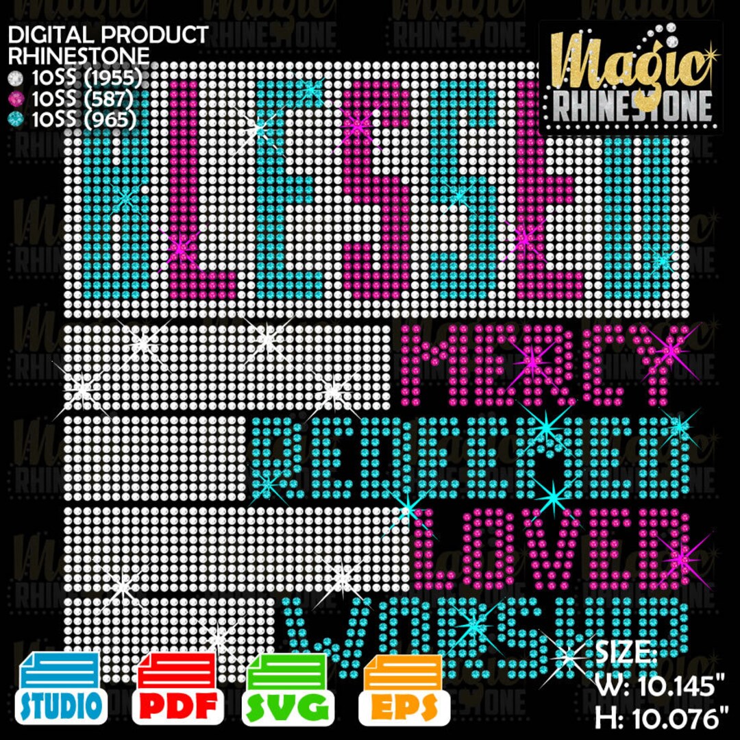 Blessed Rhinestone Svg, Mercy Svg, Redeemed Svg, Loved Svg, Worship Svg ...