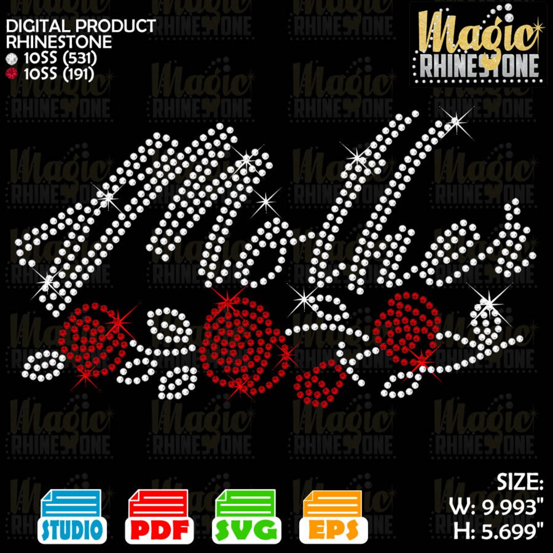 Mother Rhinestone Svg, Family Svg, Mother Svg, Mom Svg, Mommy Svg ...