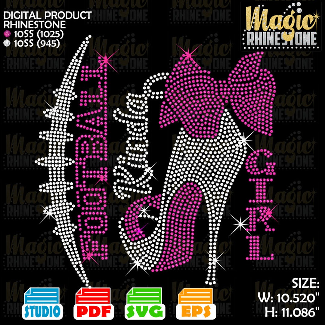 Football Kinda Girl Rhinestone, Football Rhinestone Svg, Fans Football ...