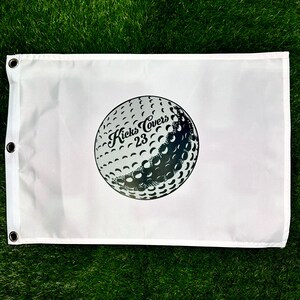 Custom Golf Pin Flag: Personalized Logo, Image, or Text - Etsy