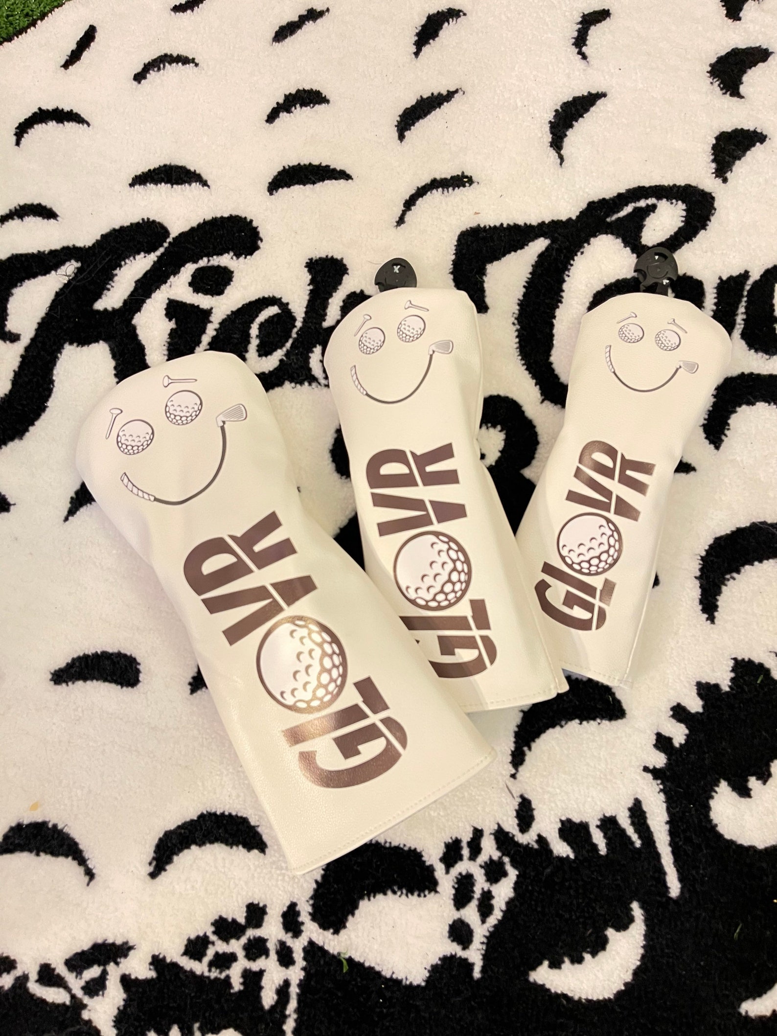 Custom Logo Golf Head Covers Driver Wood Hybrid Set Head - Etsy